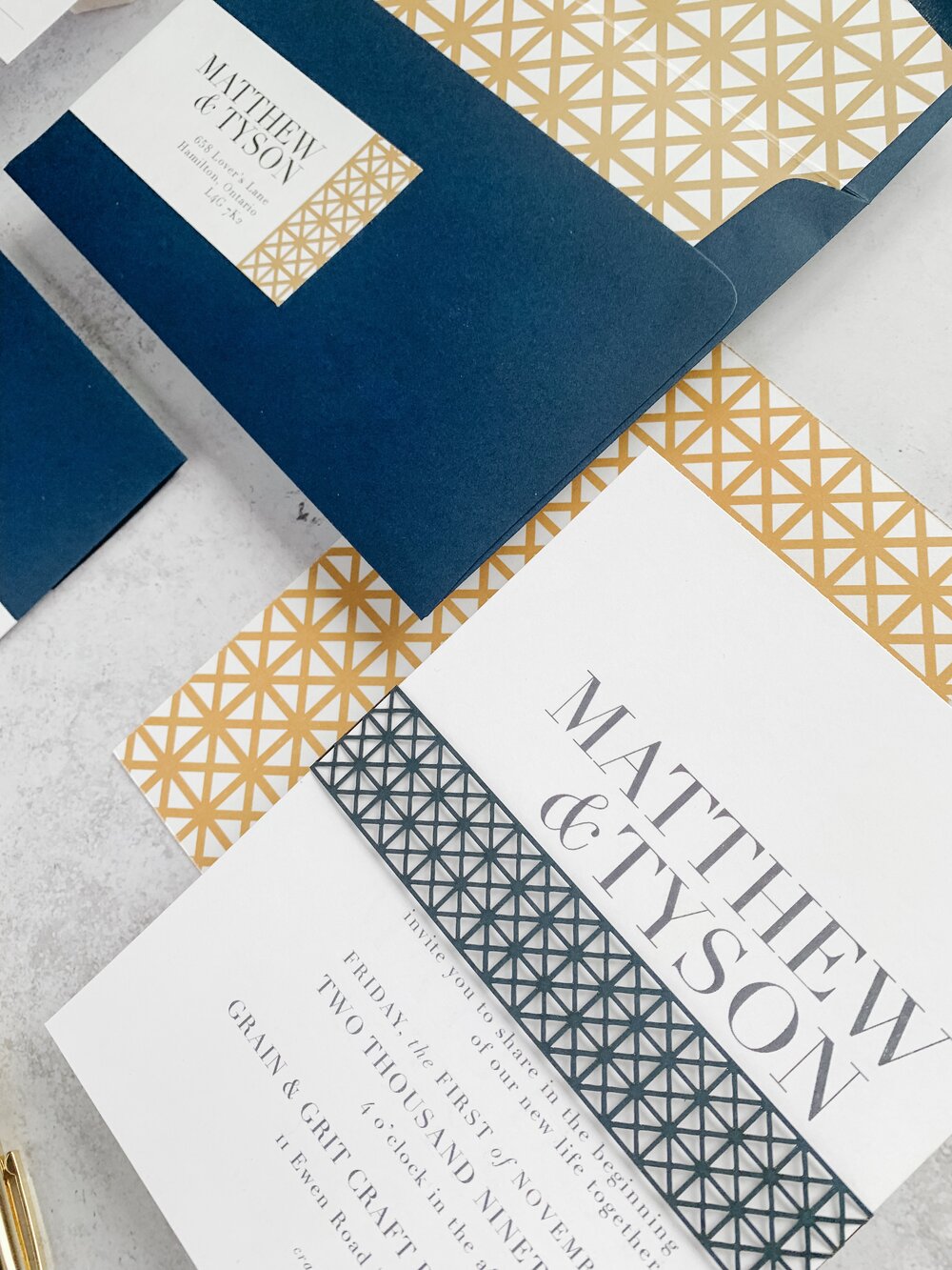 Custom Invitations - themonarchdesign.co