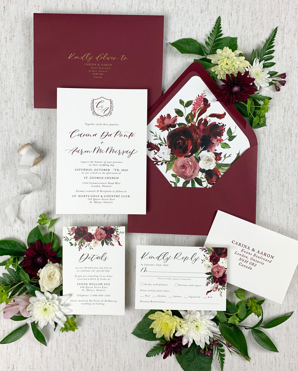 Custom Invitations - themonarchdesign.co