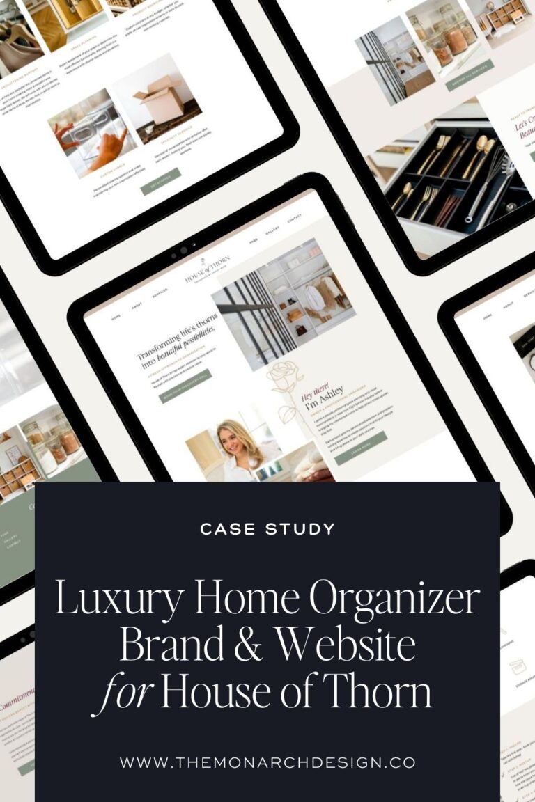 Luxury Home Organization Branding: House of Thorn Case Study