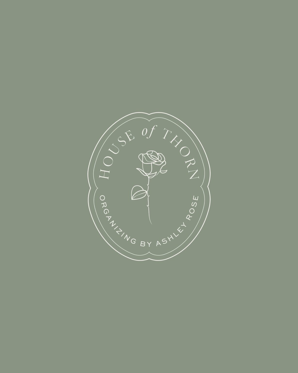 Luxury Home Organization Branding: House of Thorn Case Study