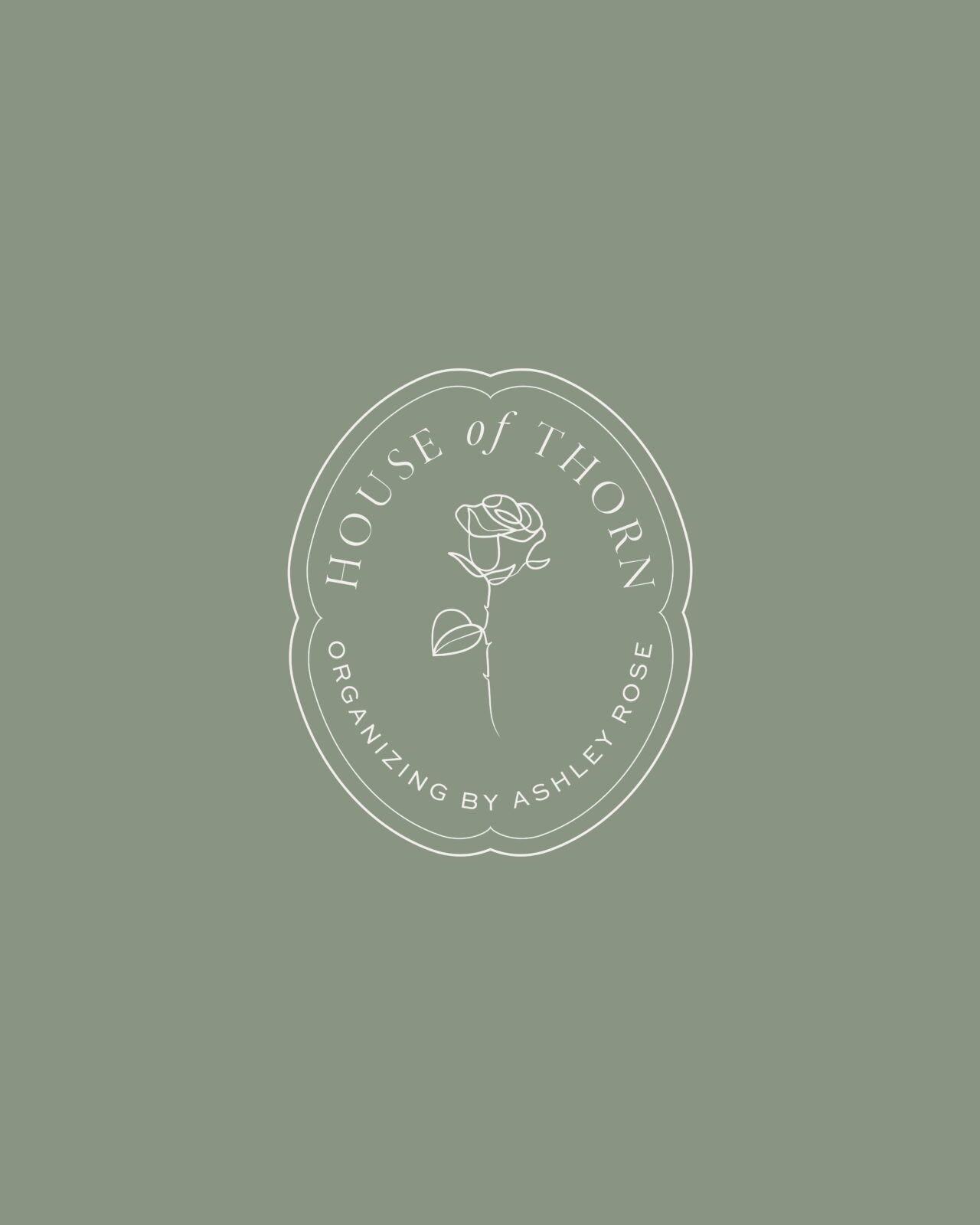 Luxury Home Organization Branding: House of Thorn Case Study