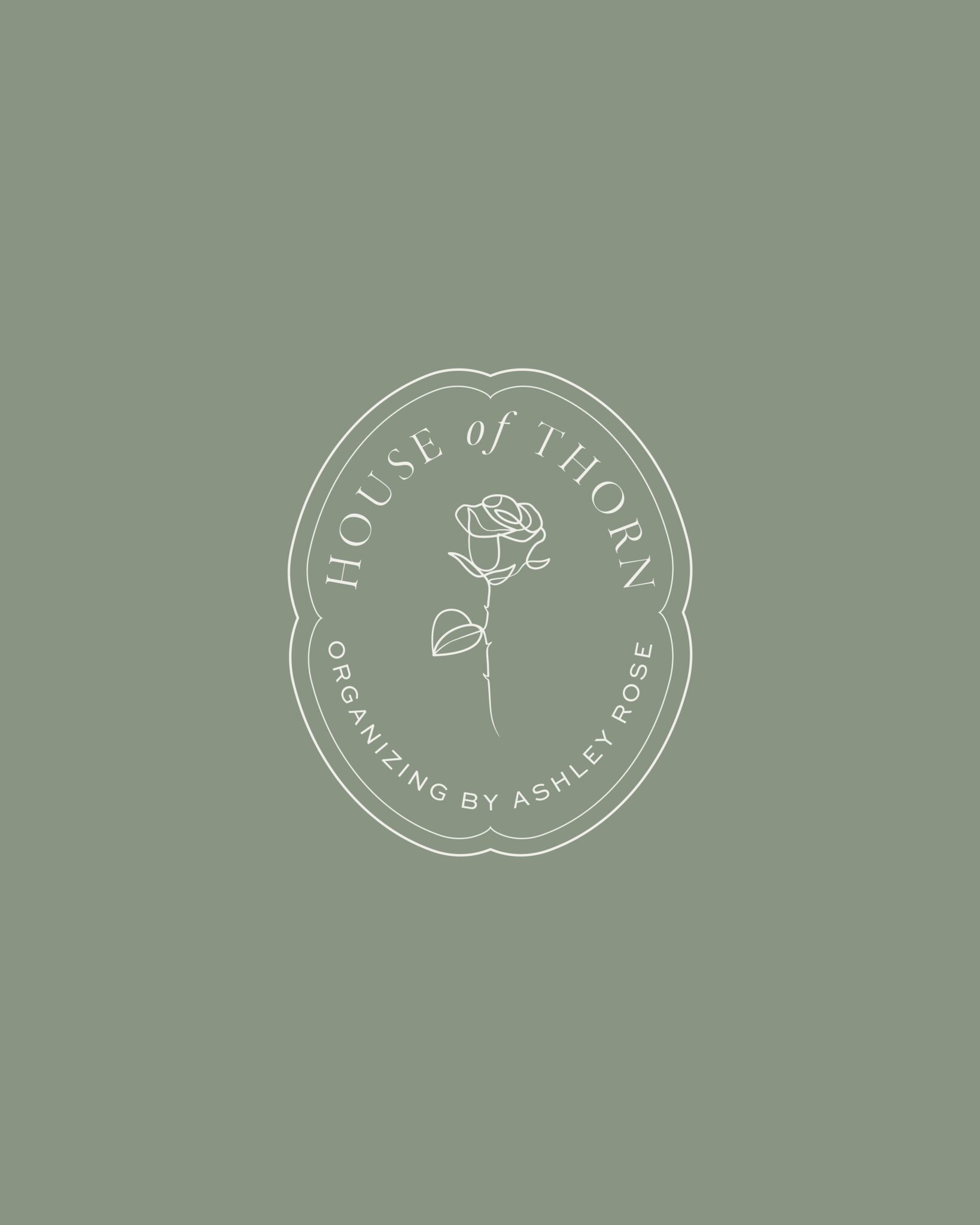 Luxury Home Organization Branding: House of Thorn Case Study