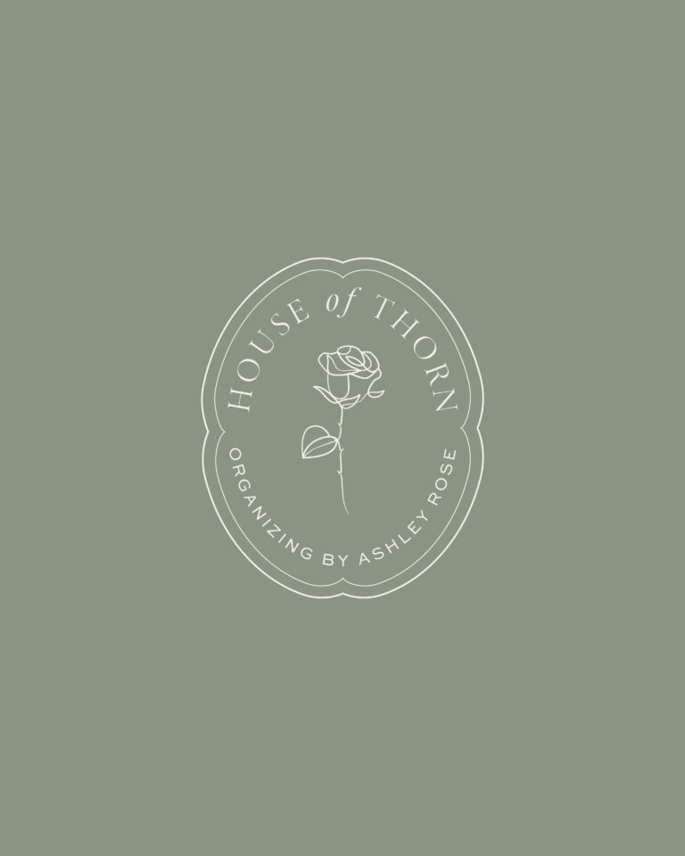 Luxury Home Organization Branding: House of Thorn Case Study